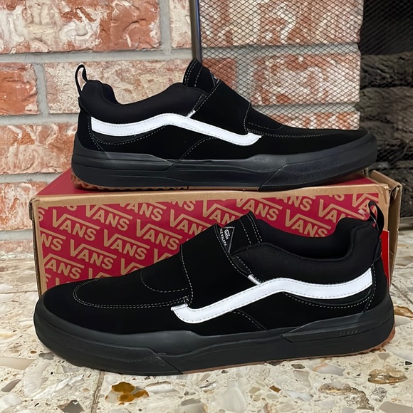 Vans | Shoes | Vans Kyle Walker Pro 2 Black White Velcro | Poshmark